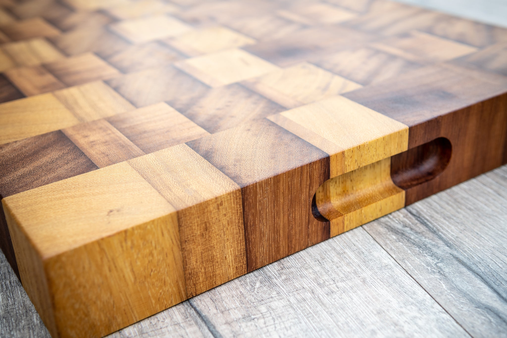 End Grain Iroko Boards